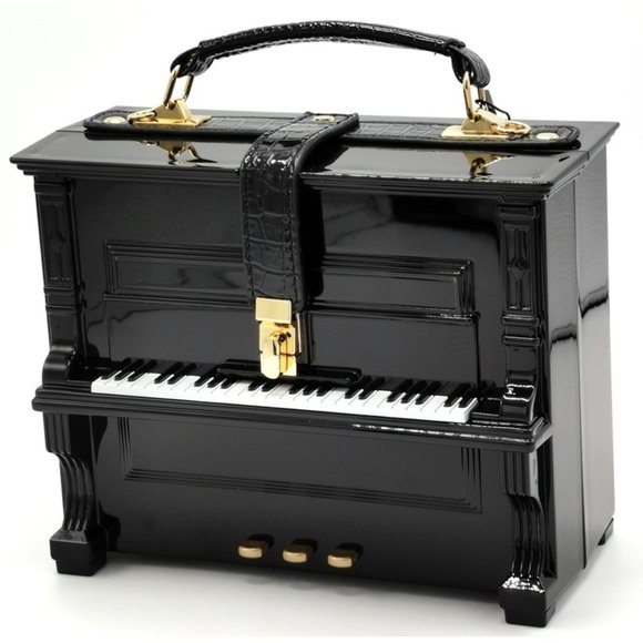 Diophy | Bags | Diophy Piano Handbag In The Shape Of Real Piano Black ...